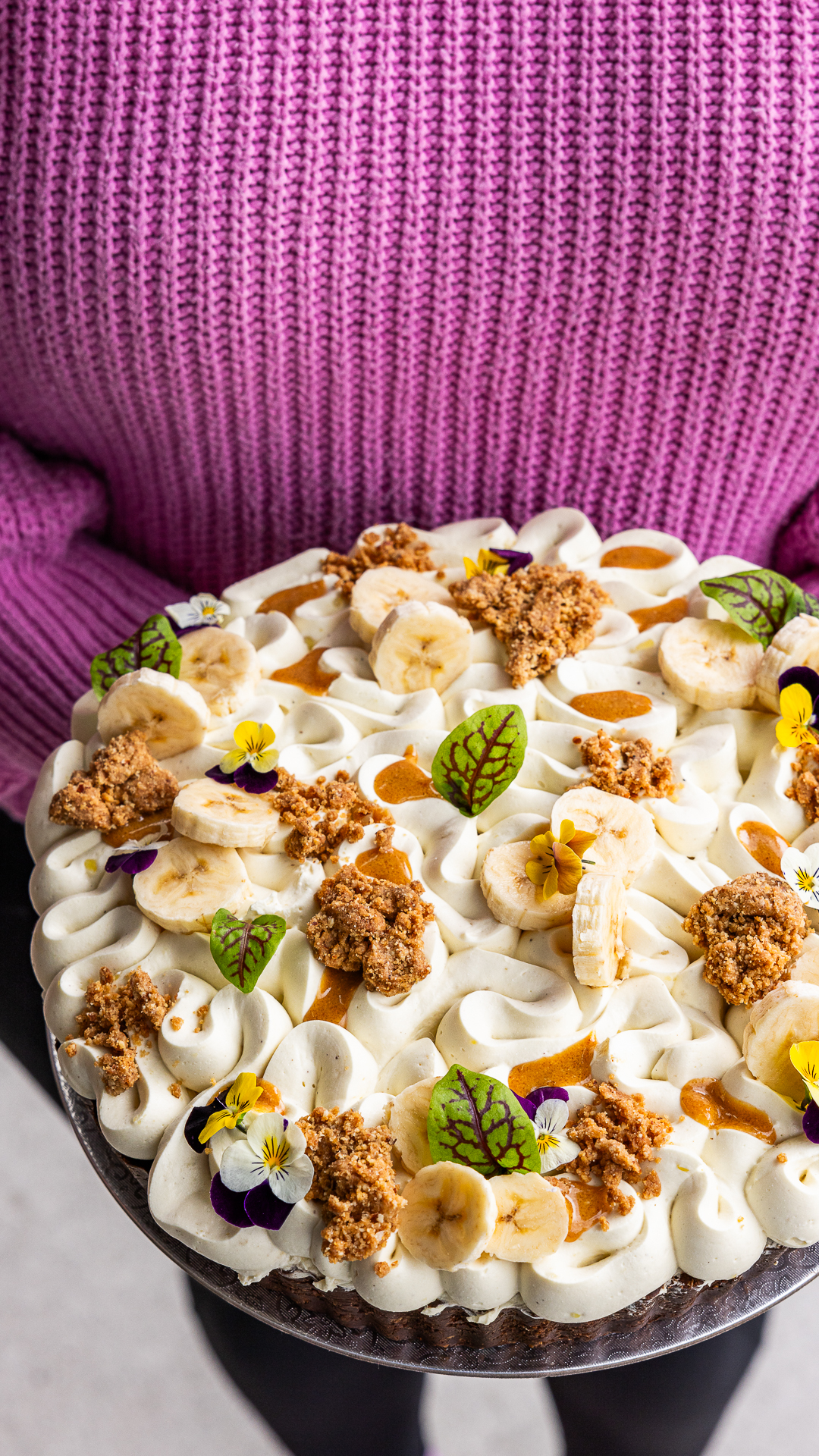 Vegan Banoffee Pie | Nutie Donuts